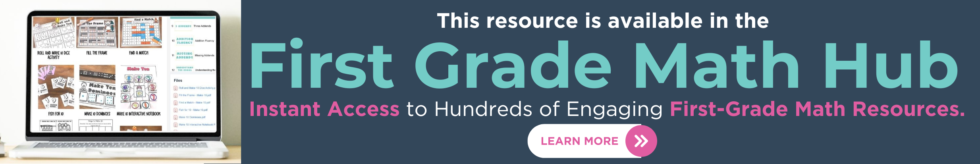 Ten More and Ten Less: Hands on Activities for First Grade - First ...