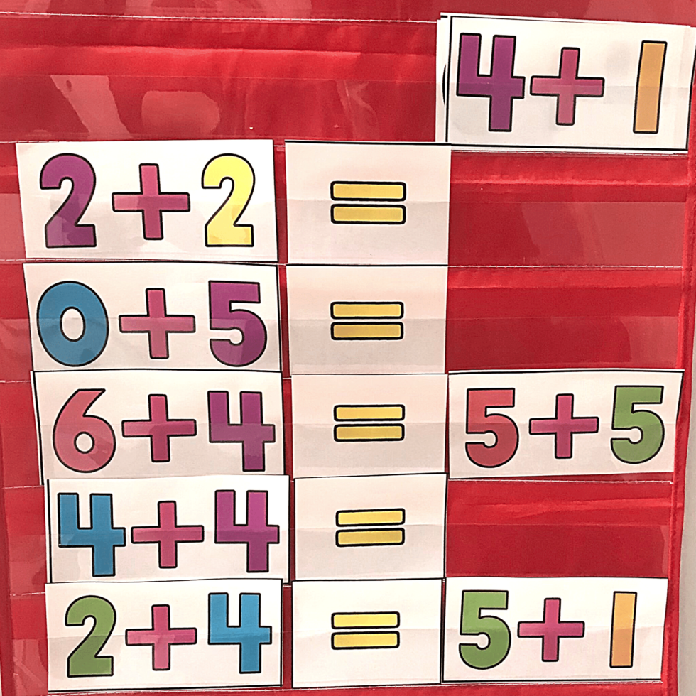 Understanding the Equal Sign in First Grade - First Grade Centers and More
