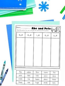 Bossy R and Silent E Reading Passages for Winter - First Grade Centers ...