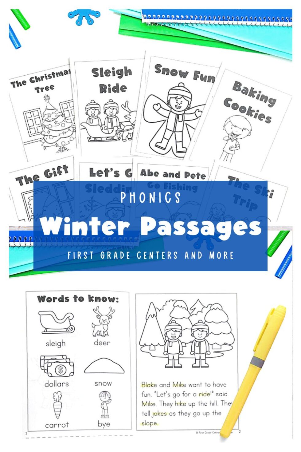 Decodable Reading Passages In 1st Grade First Grade Centers And More Decodable Reading Passages In 1st Grade First Grade Centers And More