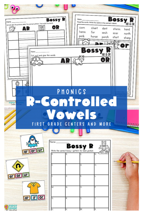 Word Sorting Activities - First Grade Centers and More