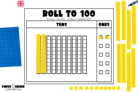 2 Digit Plus 1 Digit Addition With Regrouping - First Grade Centers and ...