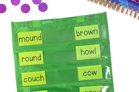 Diphthong Activities for 1st Grade - First Grade Centers and More